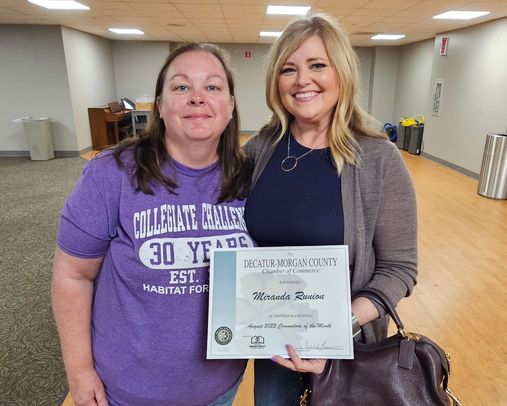 Miranda Runion Named Commodore of the Month - Decatur-Morgan County ...