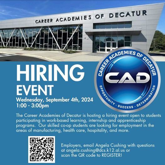 Employers Needed for Student-Based Hiring Event Hosted by Career ...